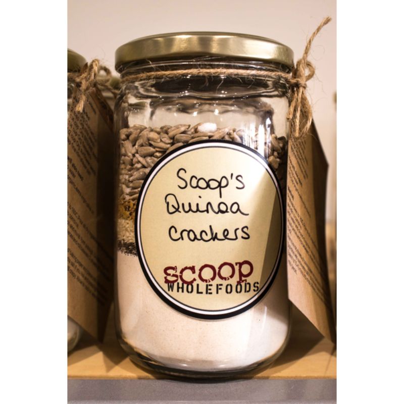 Scoop's Quinoa Crackers - Scoop Wholefoods Bristol